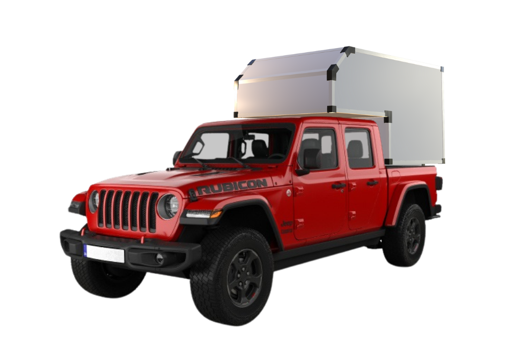 [TOTAL COMPOSITES] Lynx 5' Slide in Truck Camper Shell (Toyota Tacoma ...